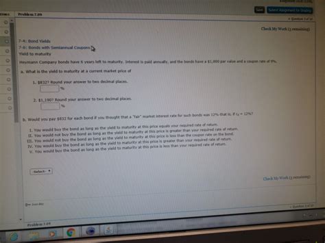 Solved Assignment Soom 000 Tions Problem 709 Save Submit