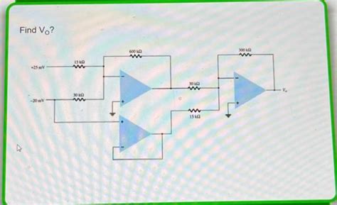 Solved Find V0 Chegg Com