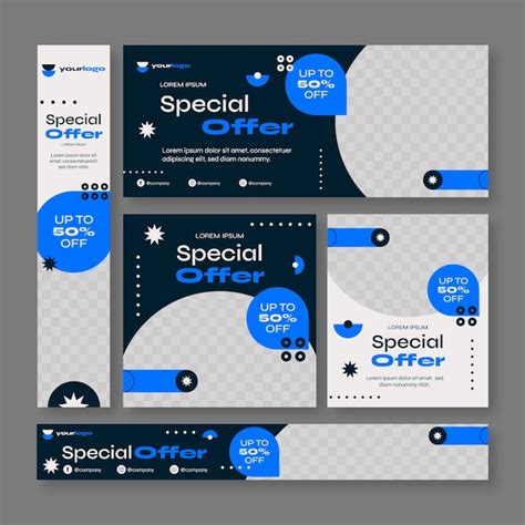 Free Vector Flat Design Banner Template