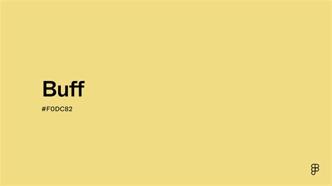 Buff Color Hex Code Palettes And Meaning Figma