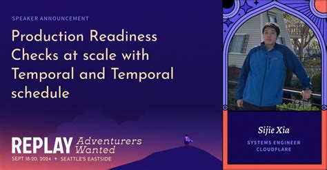 Temporal Technologies On Linkedin Replay2024 Temporal Cloudflare Replay2024