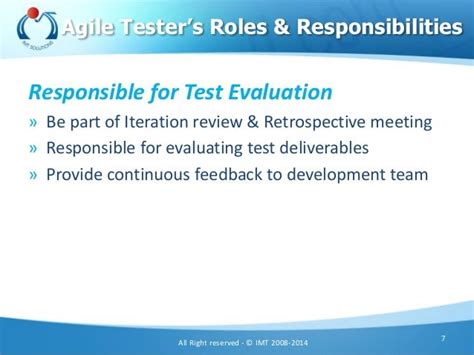 Hcmc Stc Jan 2015 How To Work Effectively As A Tester In Agile Teams