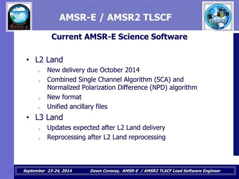 Ppt Amsr E Amsr2 Team Lead Science Computing Facility Powerpoint
