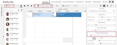 Resource Utilization On The Schedule Board Dynamics 365 Field Service Microsoft Learn