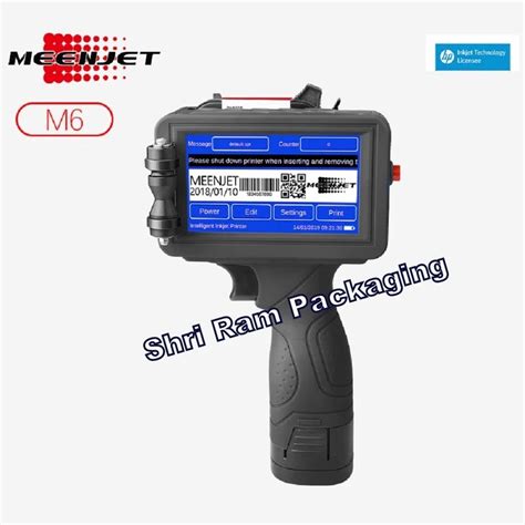 20 Piece Min Manual Inkjet Batch Coding Machine M6 At Rs 18500 In Indore