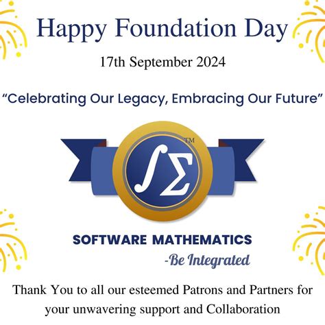 jyati arora on linkedin foundationday celebrate softwaremathematics