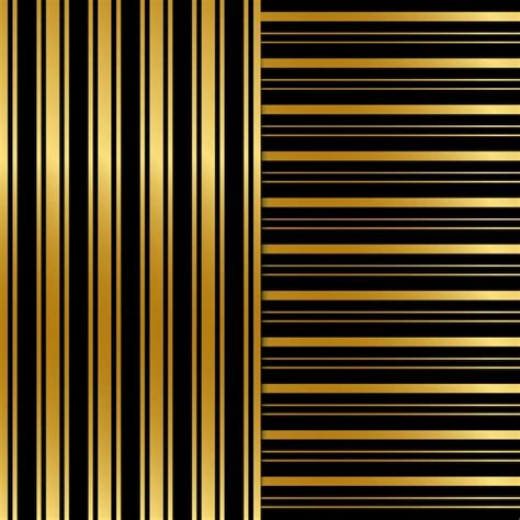 검은색과 금색 원활한 패턴 프리미엄 벡터