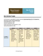 Matrix Worksheet Docx Matrix Worksheet Template Matrix Worksheet Template Use This Document
