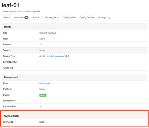 Generating Network Device Configurations From Netbox