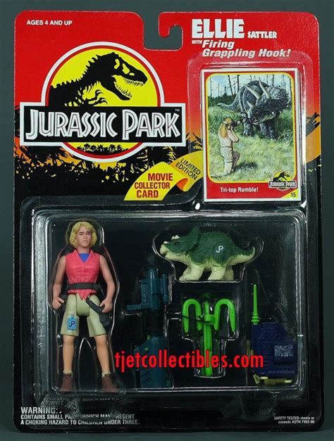 Jurassic Park Series 1 Ellie Sattler Grappling Hook Kenner Black