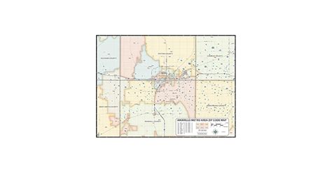 Amarillo Zip Code Map