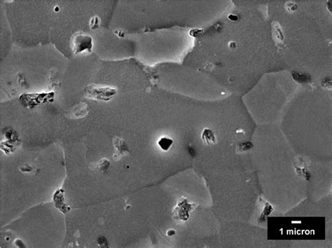 Microstructure Of The Saint Gobain Enhanced Hexoloy Sa Silicon Carbide