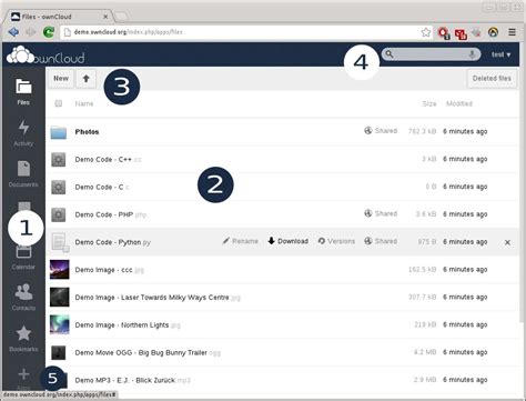 index php apps files