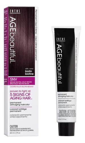 Hair Color Age Beautiful Liqui Creme 5nv Medium Neutral Viol Mercadolivre