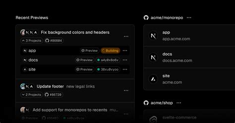 Improved Monorepo Support In Recent Previews Vercel