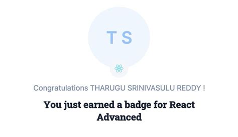 Tharugu Srinivasulu Reddy On Linkedin React Javascript Webdevelopment Naukriskillassessment