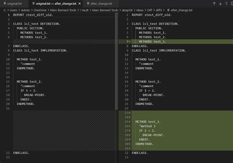 Suboptimal Diff · Issue 1053 · Winmerge Winmerge · Github