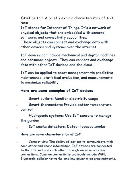 Iot Qb Final By Dev Pdf Internet Of Things Computer Data Storage