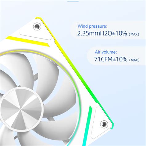 PC RGB Fan With V Pin ARGB Plug Daisy Chain Case Fan For Computer Case Cooling Babetrend Ph