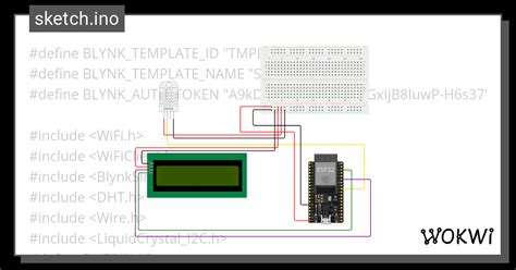 Sensor Suhu Wokwi Esp32 Stm32 Arduino Simulator