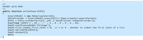 Framework Yii2 Reporting Dengan Yii2 Export Pdf Excel Dan Word Via