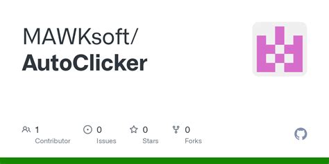 GitHub MAWKsoft AutoClicker