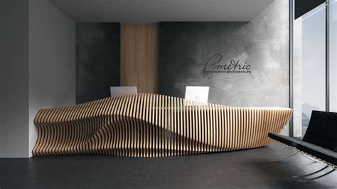 Parametric Reception Дизайн Дизайн мебели Параметрический дизайн