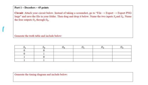 solved description design a 2x4 decoder using simple logic
