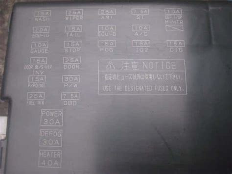 [used]corolla Runx Nze121 Fuse Box [9082375] Be Forward Auto Parts