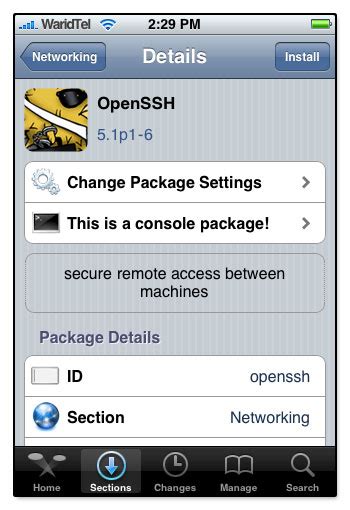 How To SSH Into IPhone IPod Touch Using WinSCP Windows