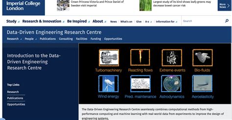 Research Centre In Data Driven Engineering Scientific And Physics