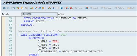 Sap Abap Customer Exits Tutorialscampus