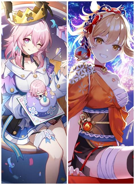 If Hsr Characters Could Meet Genshin Impact Characters Which Ones Would Become The Perfect