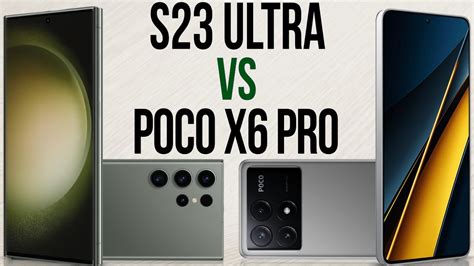 S Ultra Vs Poco X Pro Comparativo Pre Os Youtube