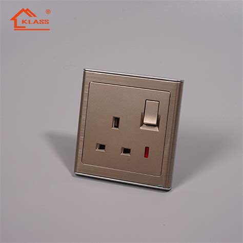 100PCS Carton Two Gang Switch Socket Easy To Use For Commercial Wall Socket And Electrical Socket