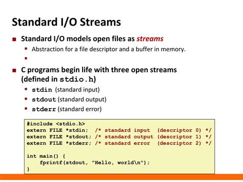 PPT Introduction To Operating Systems File I O PowerPoint Presentation ID