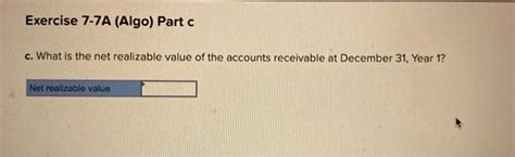 Solved Exercise 7 7a Algo Effect Of Recognizing
