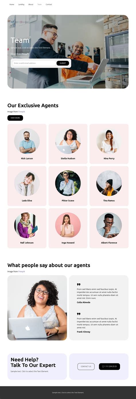 Top Management Css Template By Nicepage