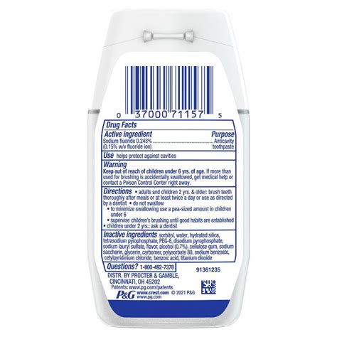 Crest Complete Plus Scope 3 In 1 Whitening Liquid Gel Toothpaste 4 6 Oz 4 6 Oz Shipt