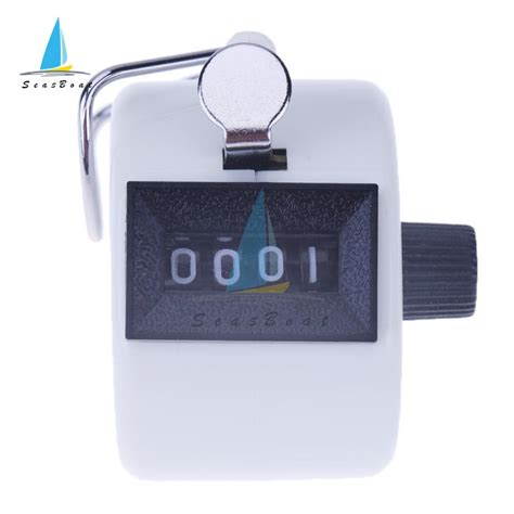 Clicker 4 Digit Number Counters Plastic Shell Hand Vicedeal