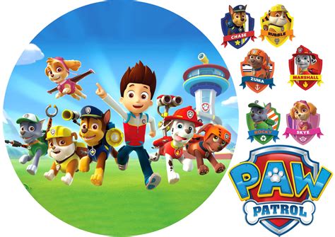 Щенячий патруль картинки для печати на торт 69 фото