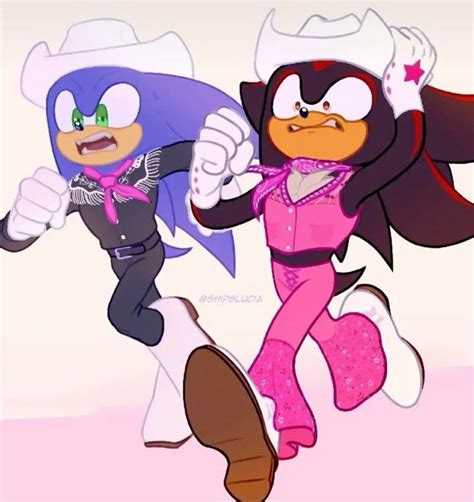 This Art Belongs To Lucia On Twitter Shadow And Amy Sonic And Shadow Sonic X Shadow Fanart