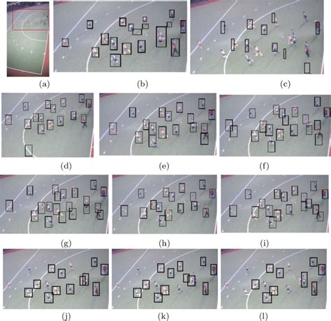 Sample Player Detection Performances For Camera 2 A Original Frame B