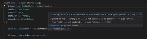 RepliableInteraction Type Doesn T Respect Cached Generic Issue Discordjs Discord Js