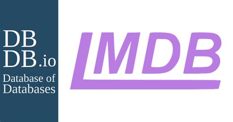 Lmdb Database Of Databases