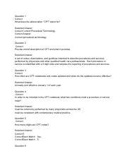 Understanding CPT Codes A Guide To Current Procedural Course Hero