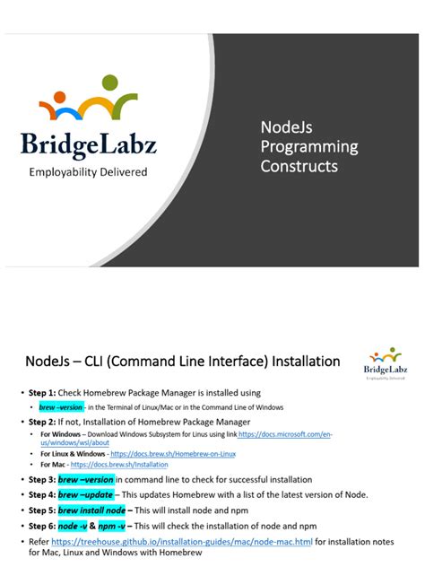 Fs Js Doc01 Programming Constructs With Nodejs Pdf Command Line Interface Computer Science