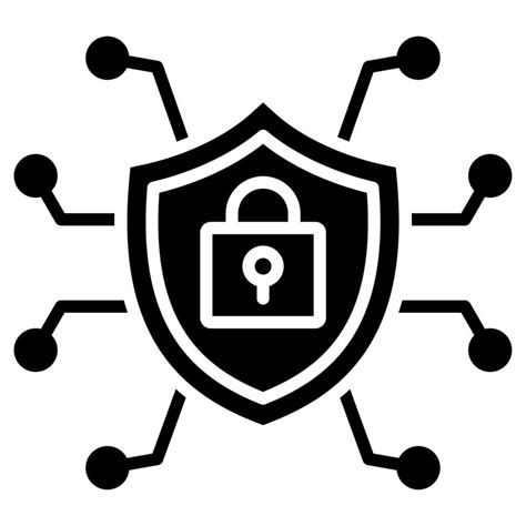 Cybersecurity Icon Line Vector Illustration 40980902 Vector Art At Vecteezy