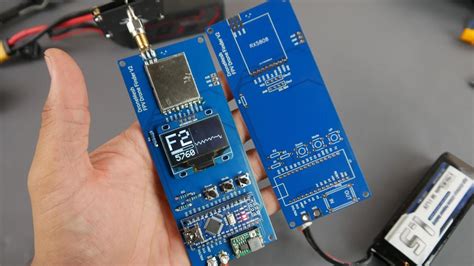 Dronemesh Fpv Drone Finder V2 Ground Station Oled Display With Rx5808 Module Diy Kit For Fpv