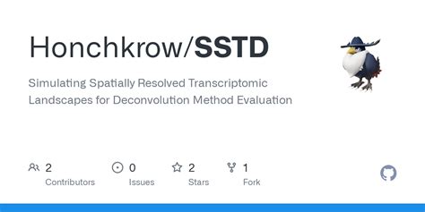 Github Honchkrow Sstd Simulating Spatially Resolved Transcriptomic Landscapes For